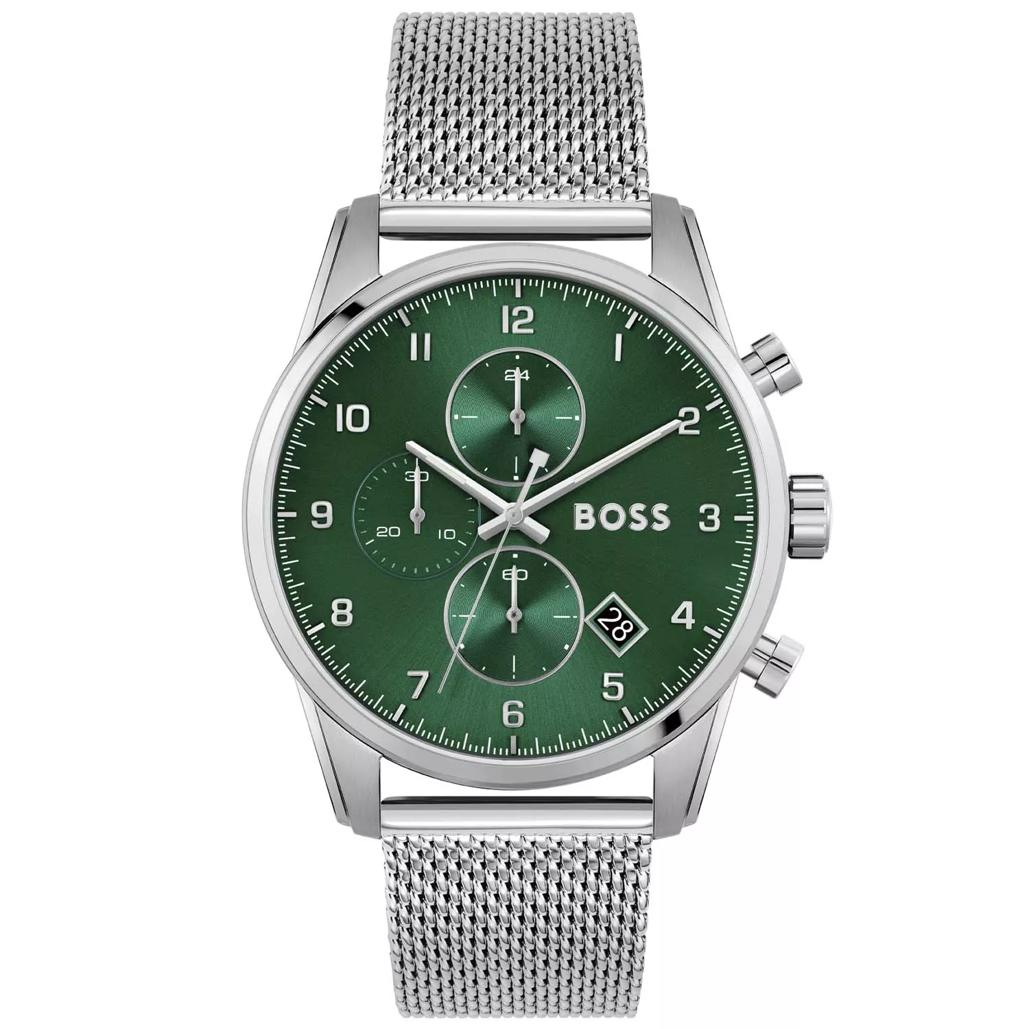 Nathaniel Ward Kreuz Zugriff hugo boss uhr grünes zifferblatt tief ...